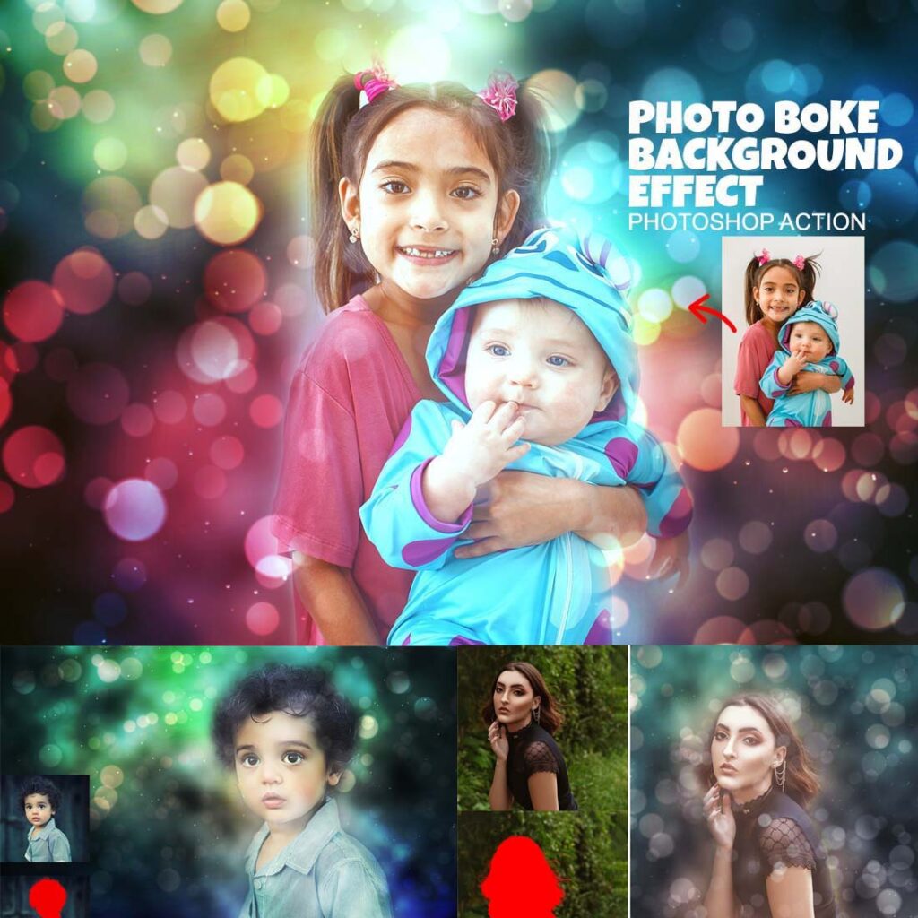 Photo Bokeh Background Effect - MasterBundles