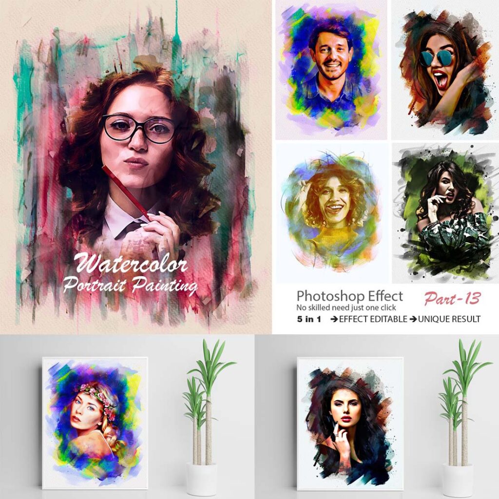Editable Photo Effect Template - MasterBundles