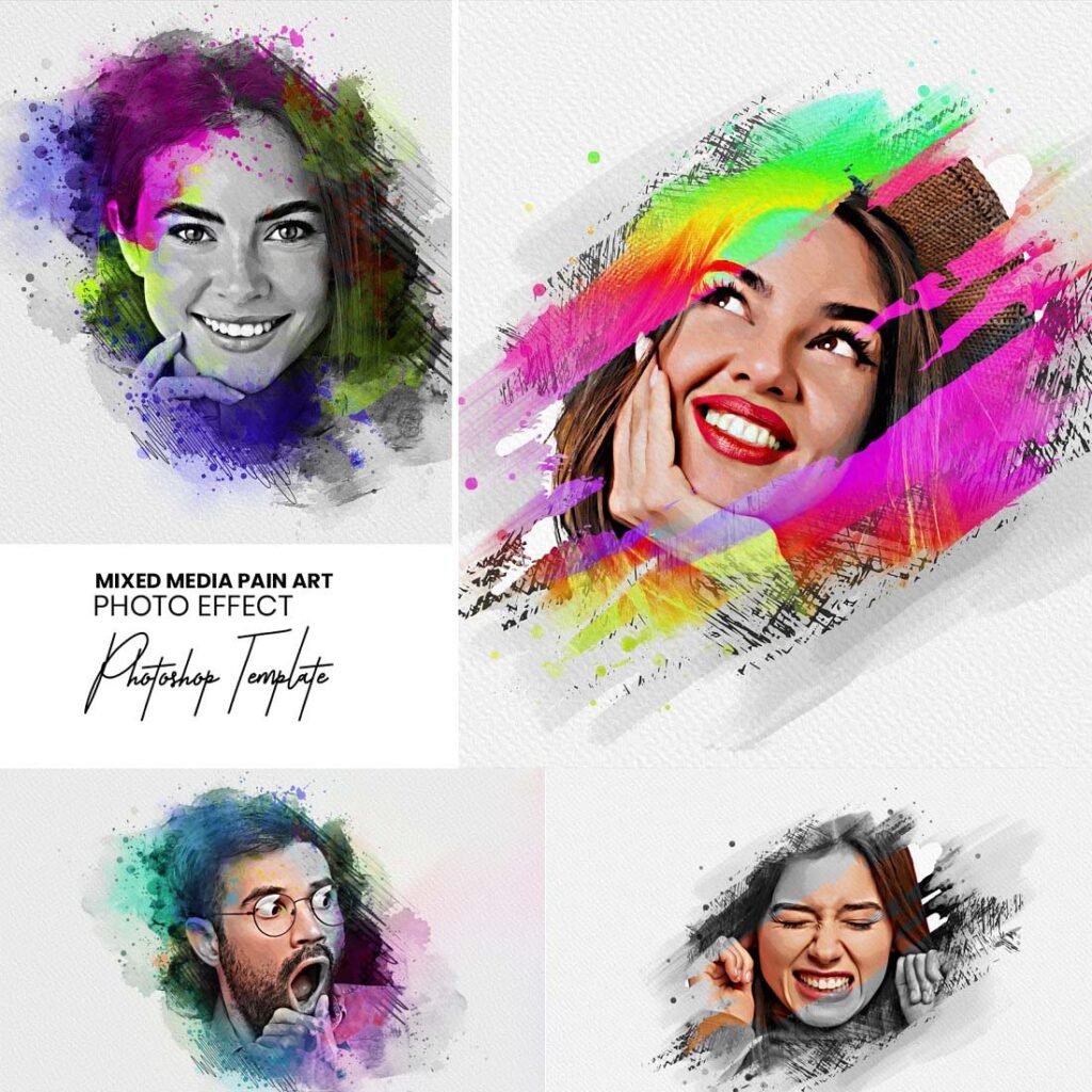 Stunning Portrait Effect for Photo - MasterBundles