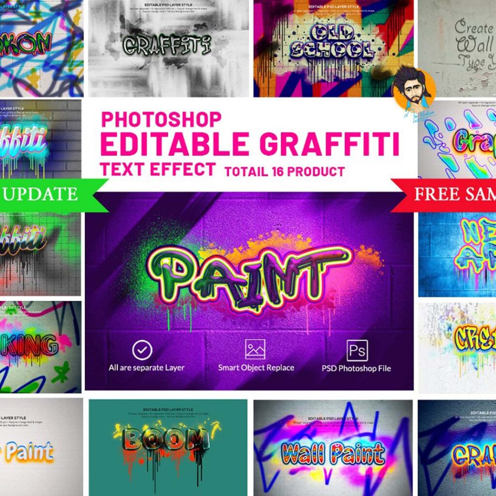 Photoshop Graffiti Text Effect - MasterBundles