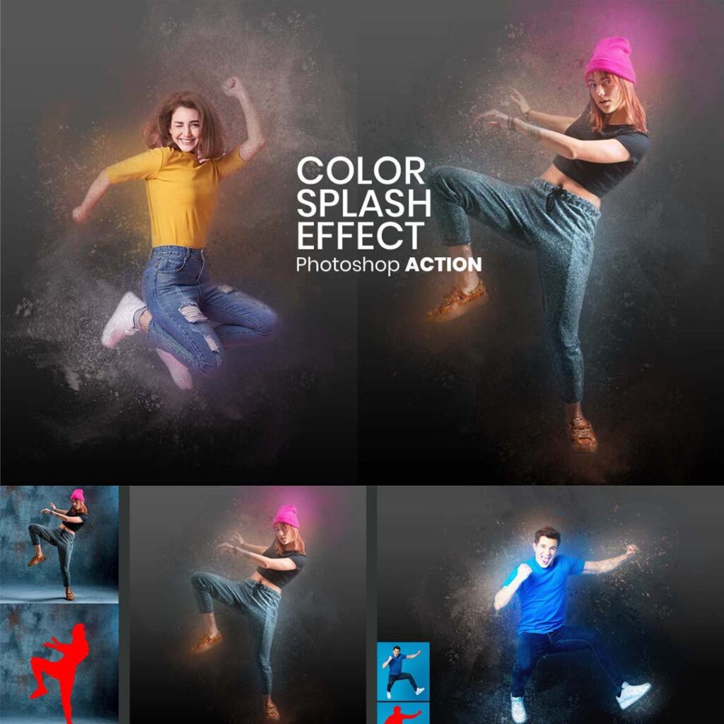 Color Splash Effect - MasterBundles
