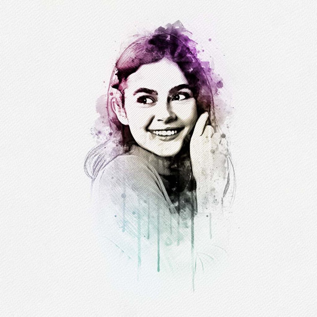 Watercolor Dropping Painting Art - MasterBundles