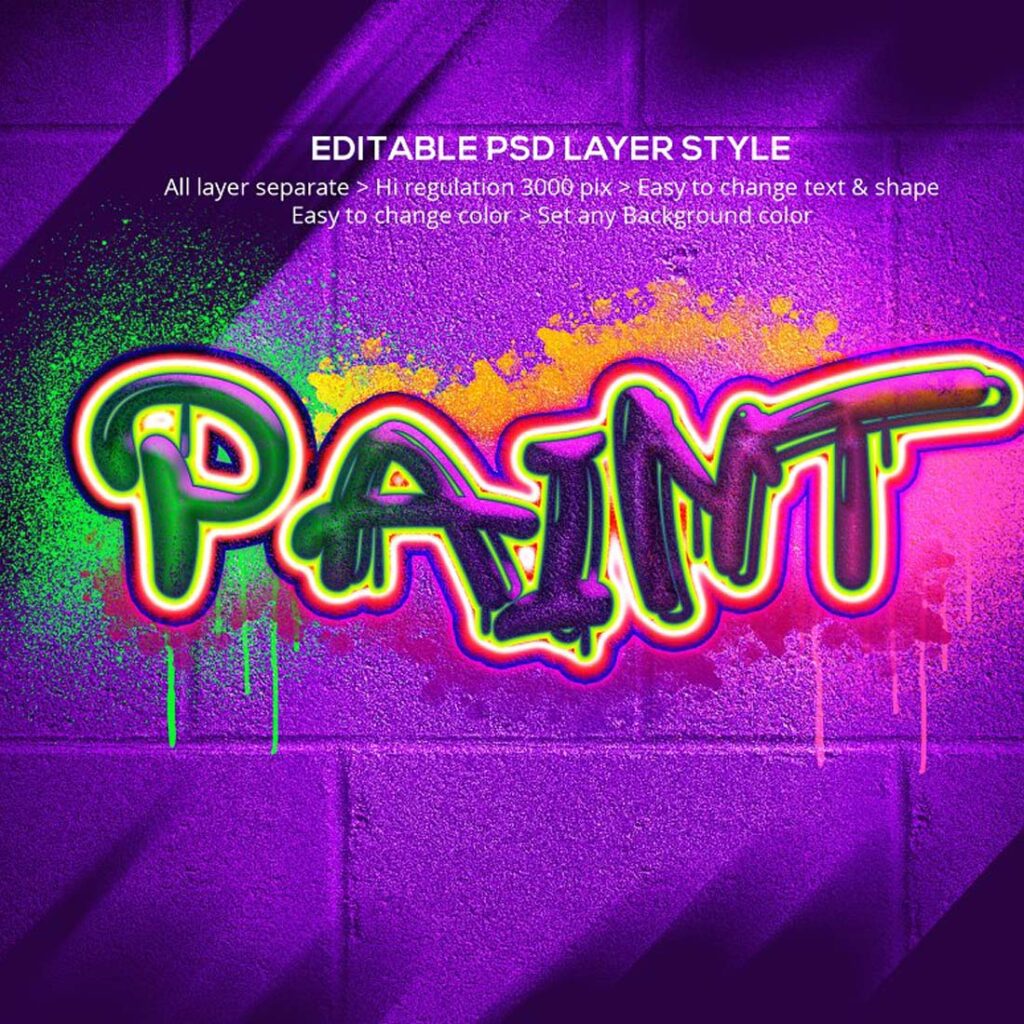 Photoshop Graffiti Text Effect - MasterBundles