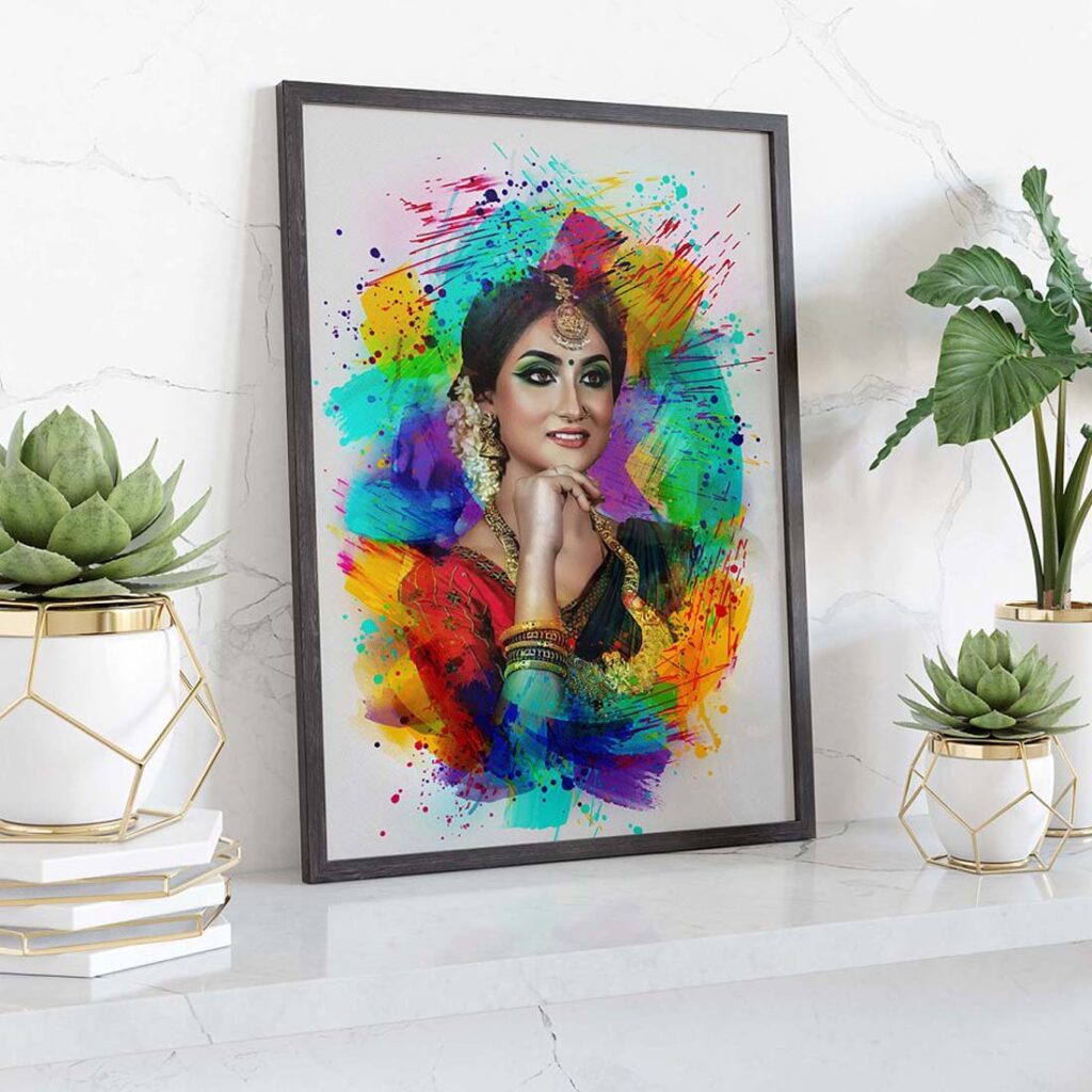 Digital Portrait Panting Effect - MasterBundles