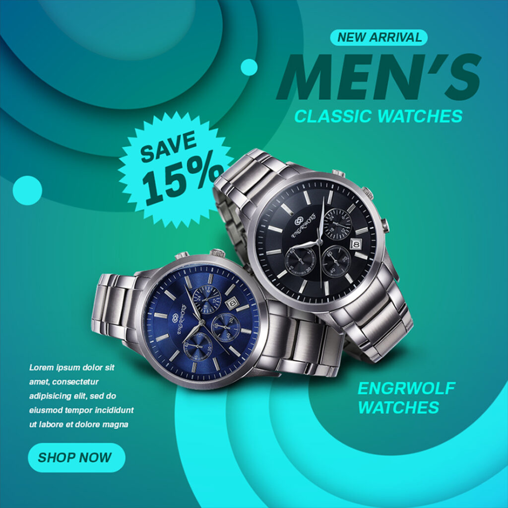 E-Commerce Product Promo Flyer PSD Template - MasterBundles