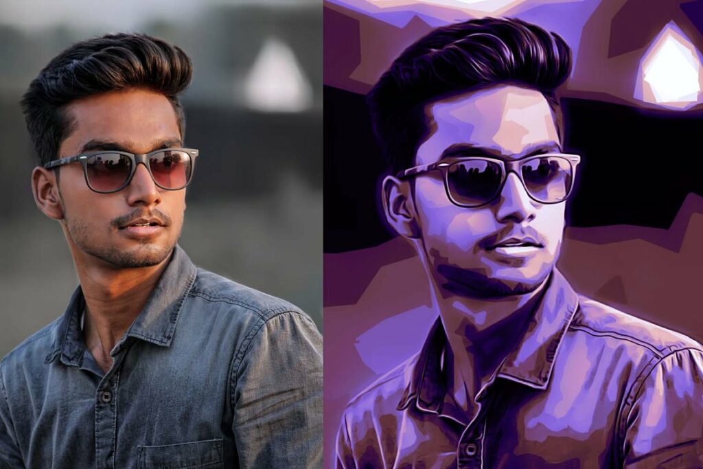 Vector Art Photoshop Action - MasterBundles