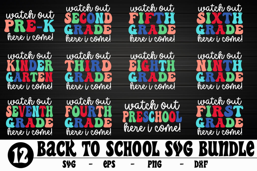 60 Back To School svg Mega Bundle, Teacher svg Bundle, 1st Day of ...