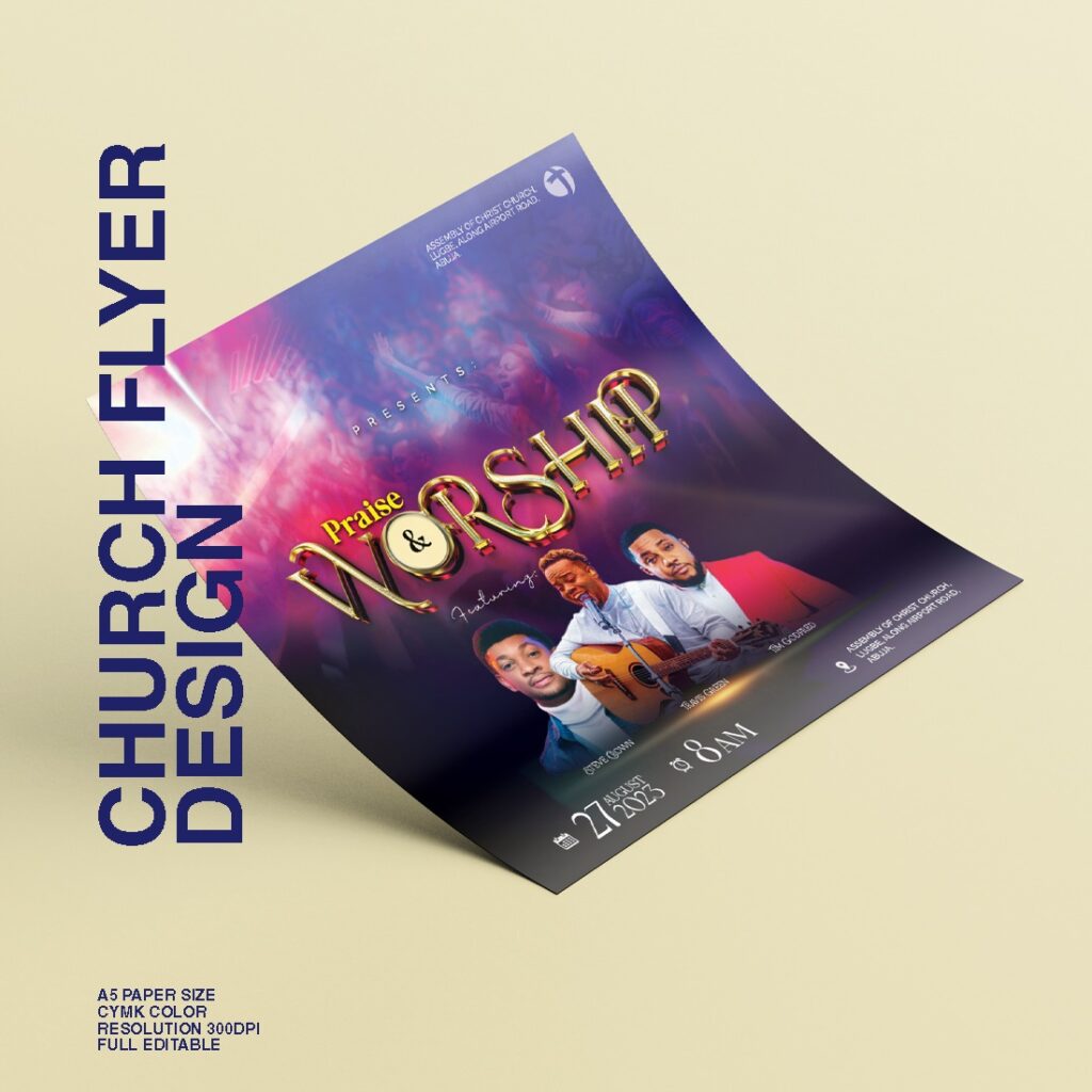 CHURCH FLYER TEMPLATE, CHURCH FLYER, CHURCH FLYER DESIGN, FLYER DESIGN,