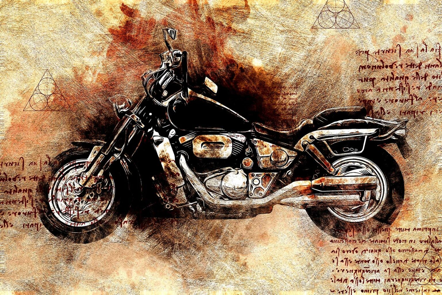 CLASSIC MOTORCYCLES – Bundle Of 72 HQ 300 dpi Graphics Ready To Print ...