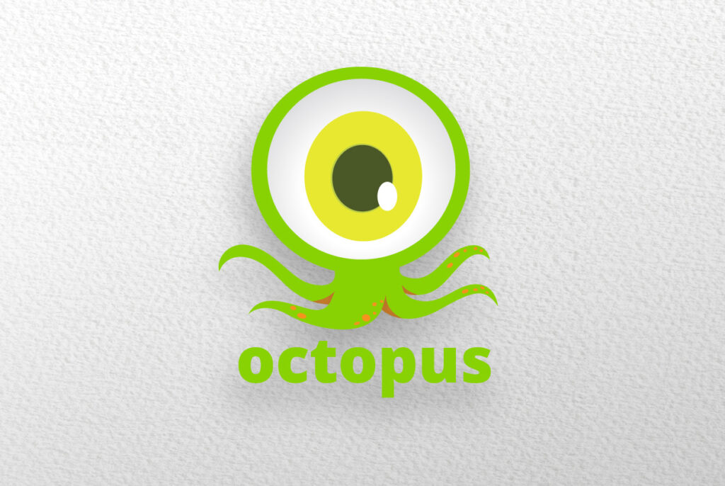Octopus logo design - MasterBundles