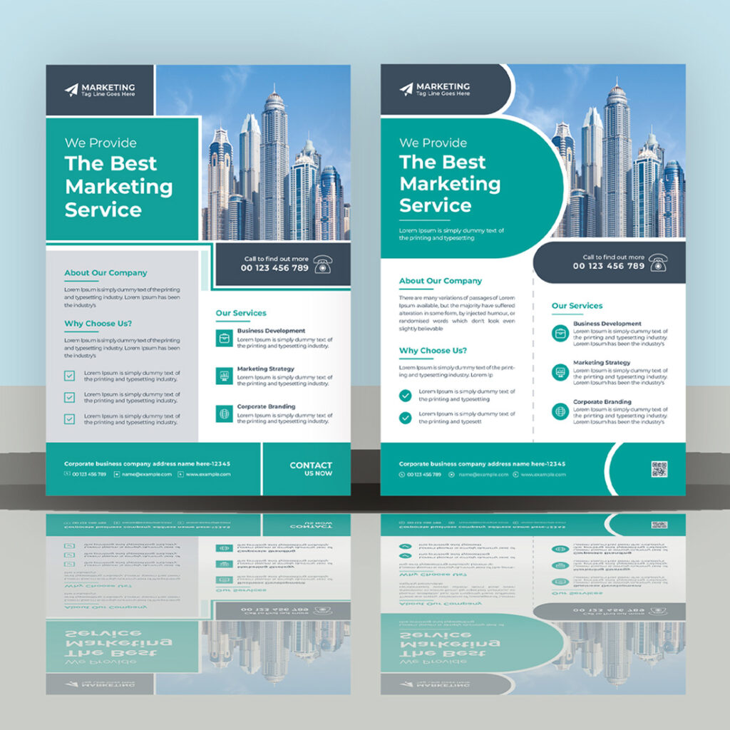 02 Corporate Business Flyer Template - MasterBundles