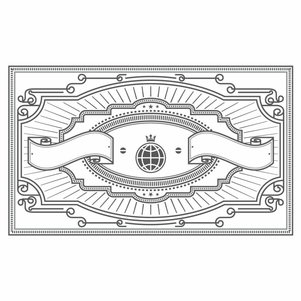 Rectangle Vintage Badges in Vector - MasterBundles