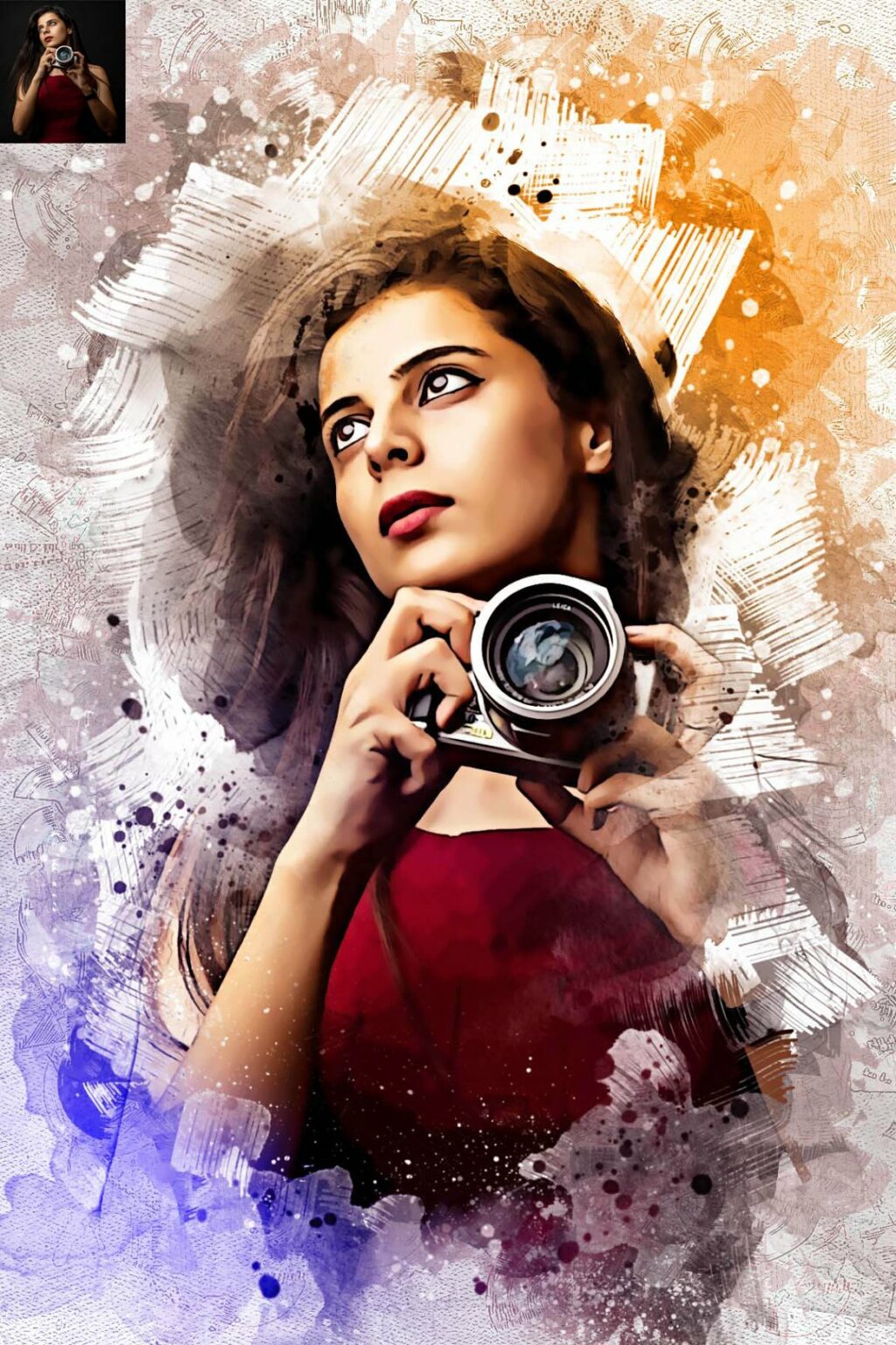 Editable Photoshop Photo Effect - MasterBundles