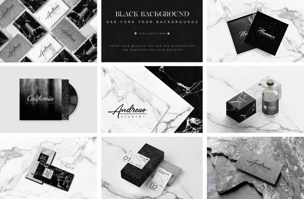 Black background Collection - MasterBundles
