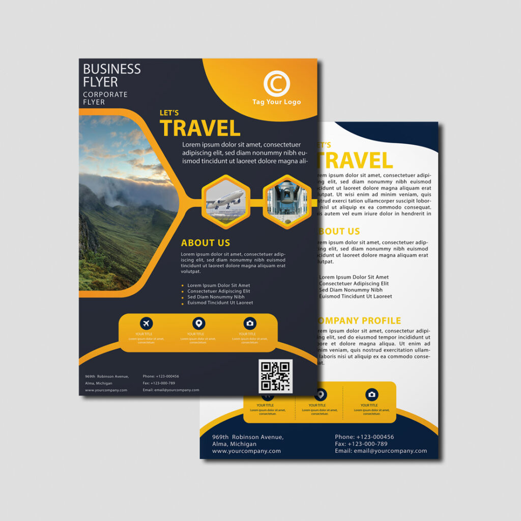 Traveling Flyers - MasterBundles