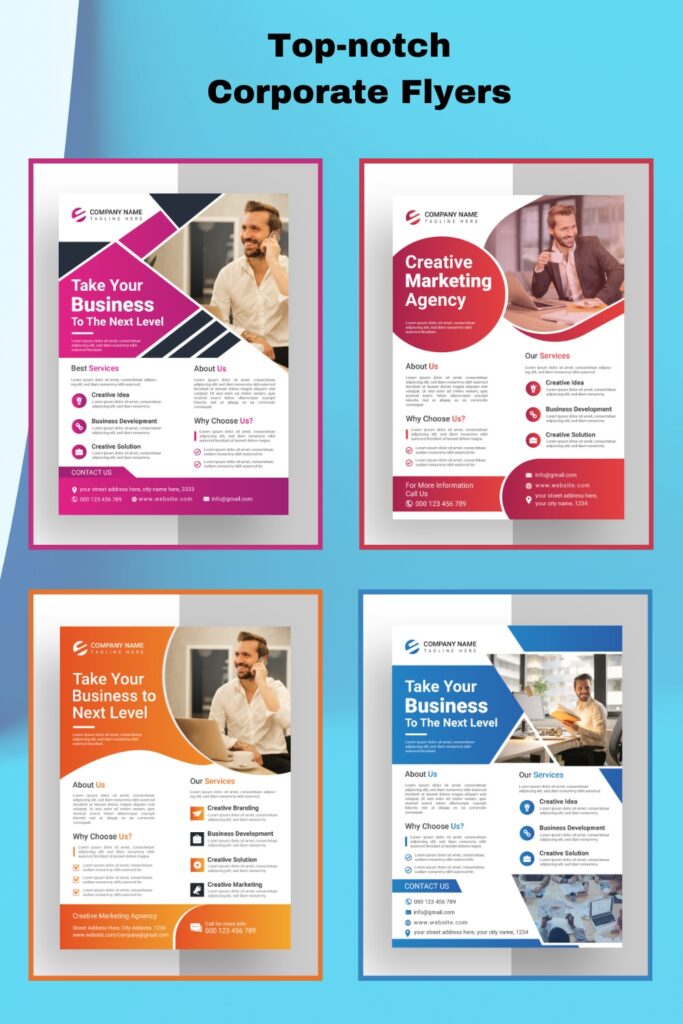Business Promotion Marketing Flyer Template - MasterBundles