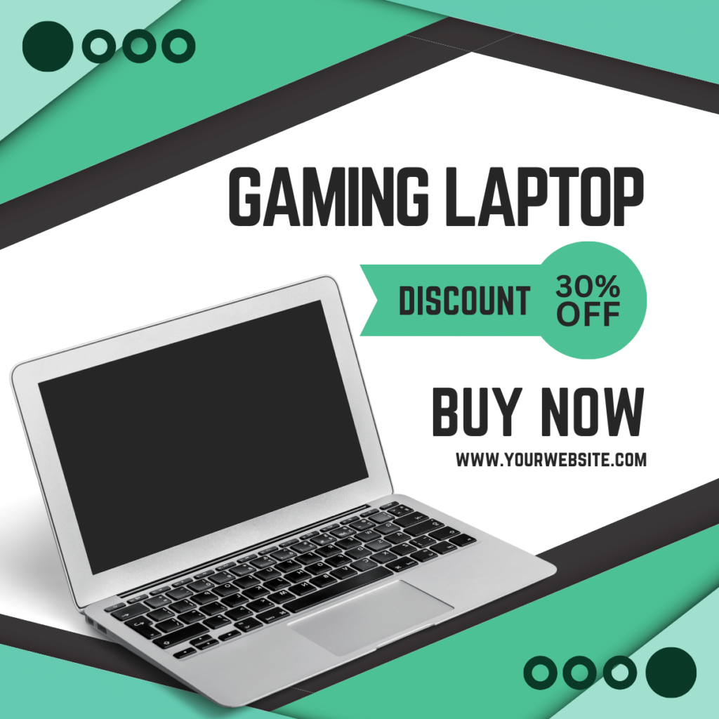 5 Gaming Laptop Social Media Templates Bundle - MasterBundles