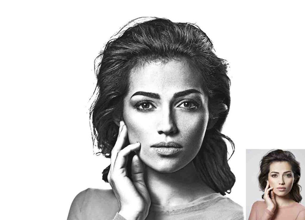 Magical Engraved Effect Photoshop Action - MasterBundles