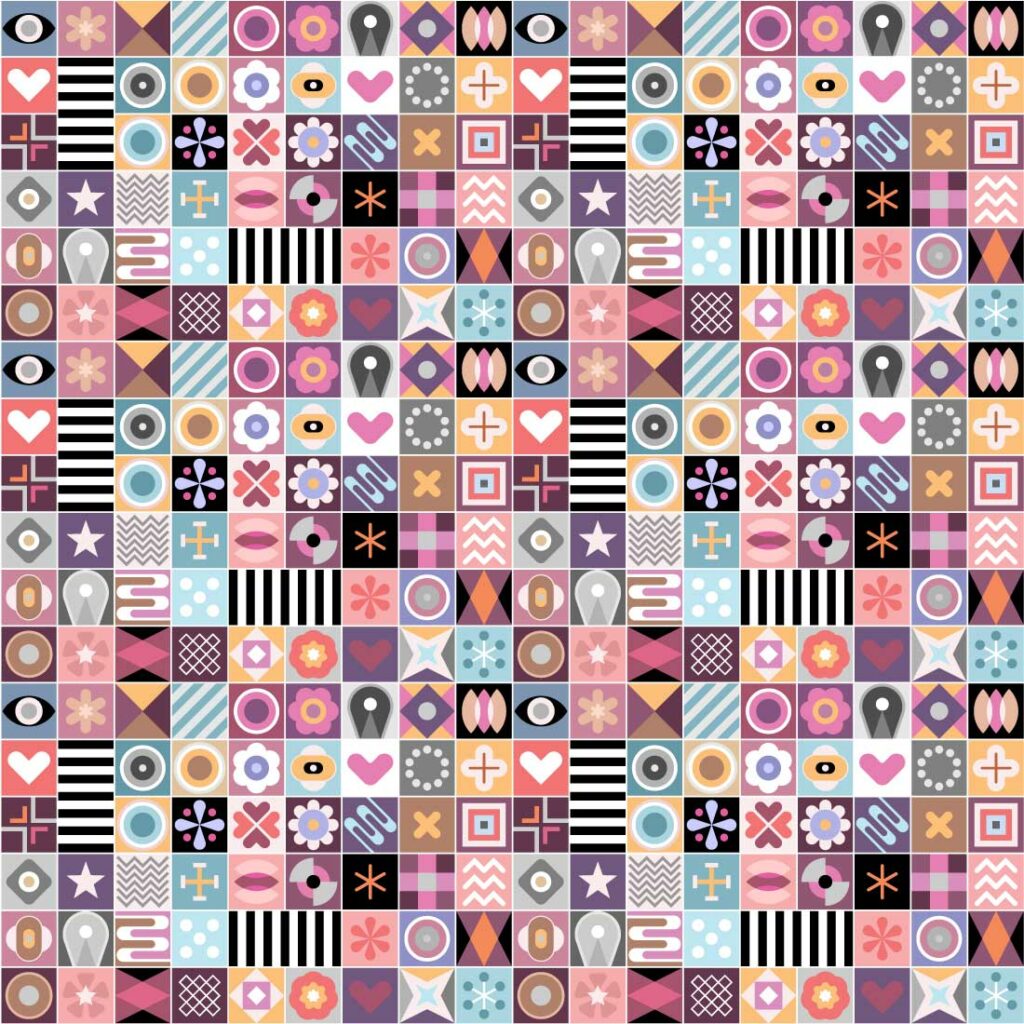 Abstract Geometric Patterns in Vector - MasterBundles