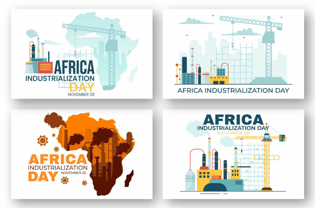 12 Africa Industrialization Day Illustration - MasterBundles