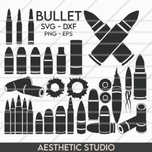 Bullet Bundle SVG Cut Files