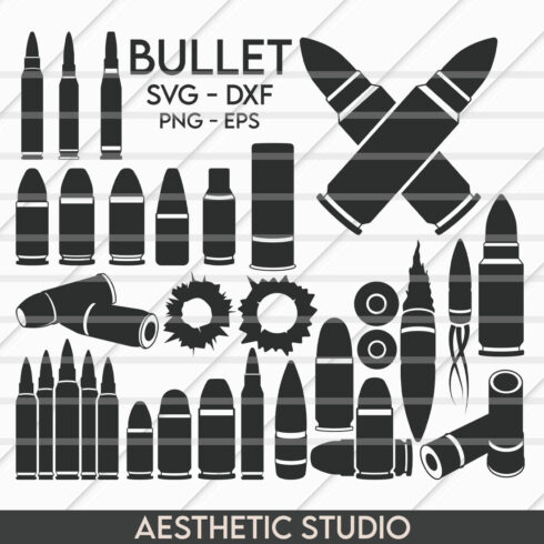 Bullet Bundle SVG Cut Files