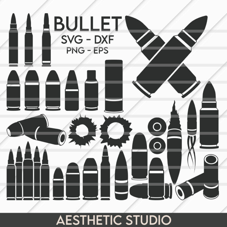 Bullet Bundle SVG Cut Files