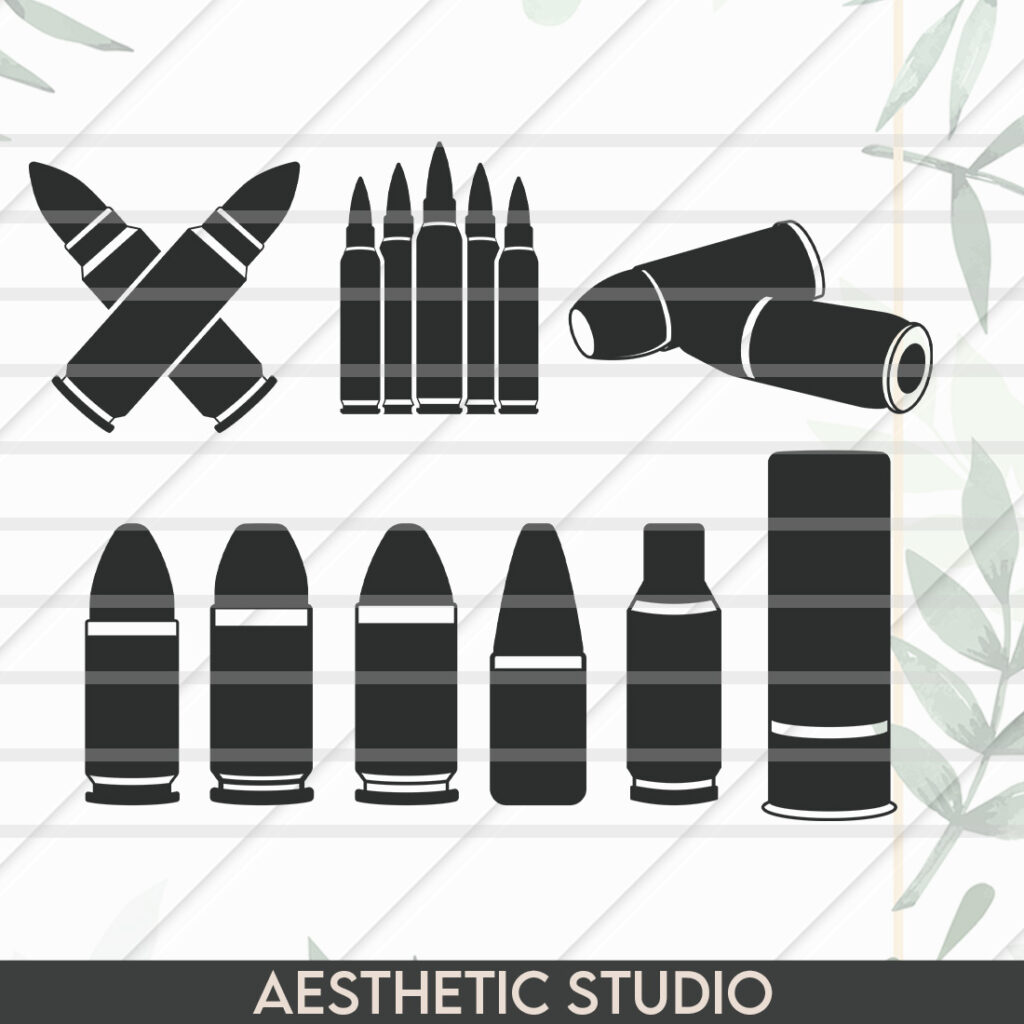 Bullet Bundle SVG Cut Files