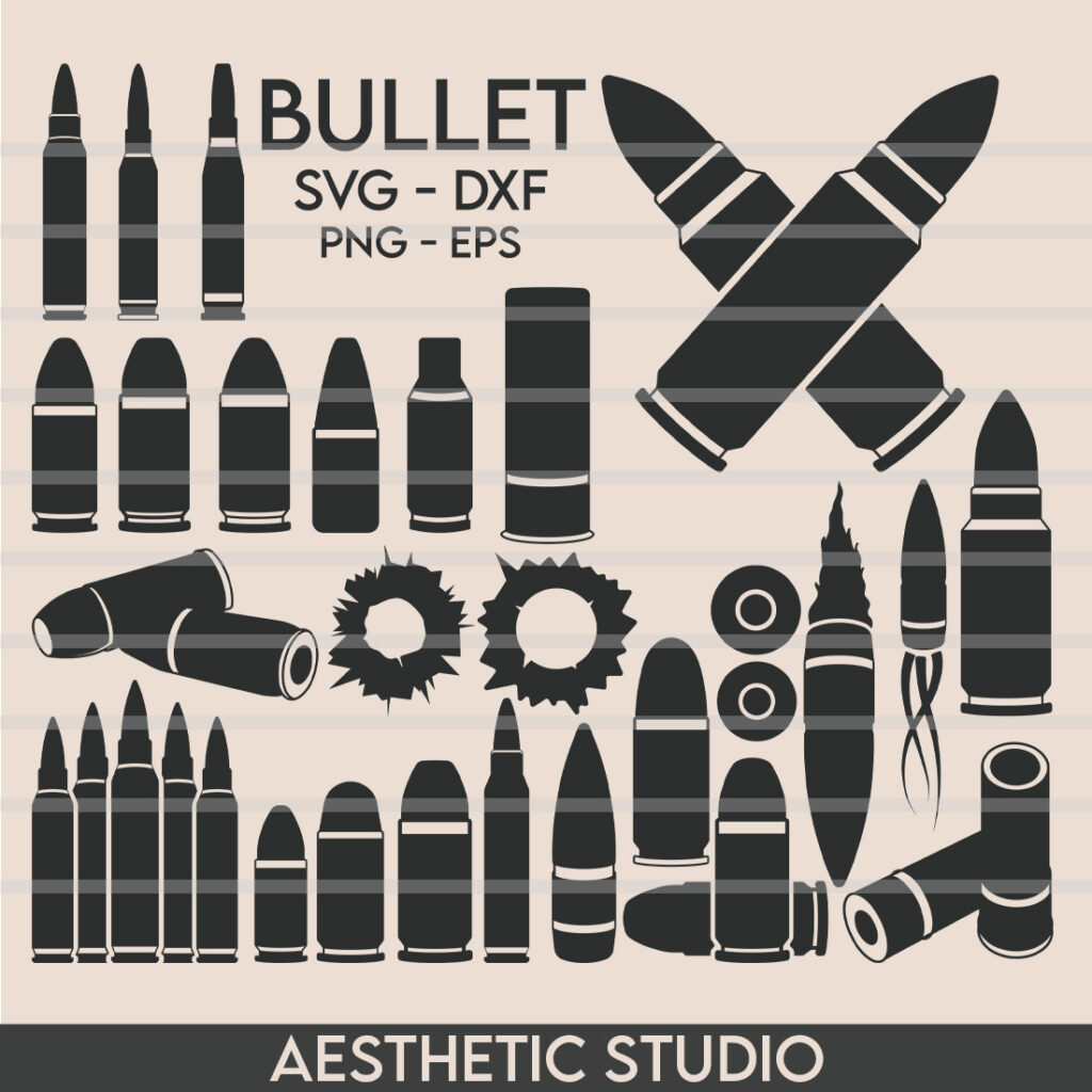 Bullet Bundle SVG Cut Files