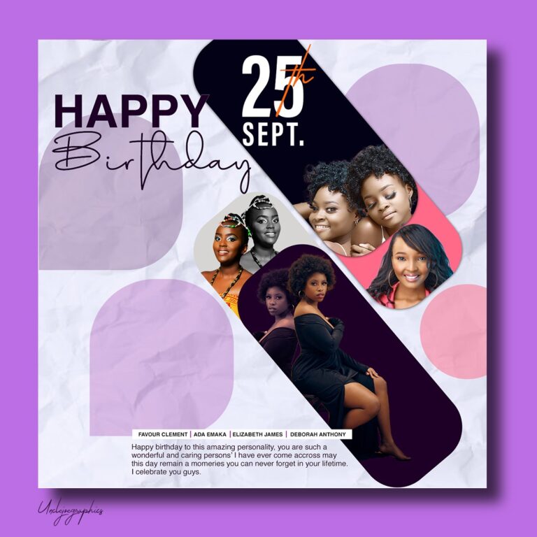 Birthday Poster Design, Birthday Flyer Design, Birthday Poster Design ...