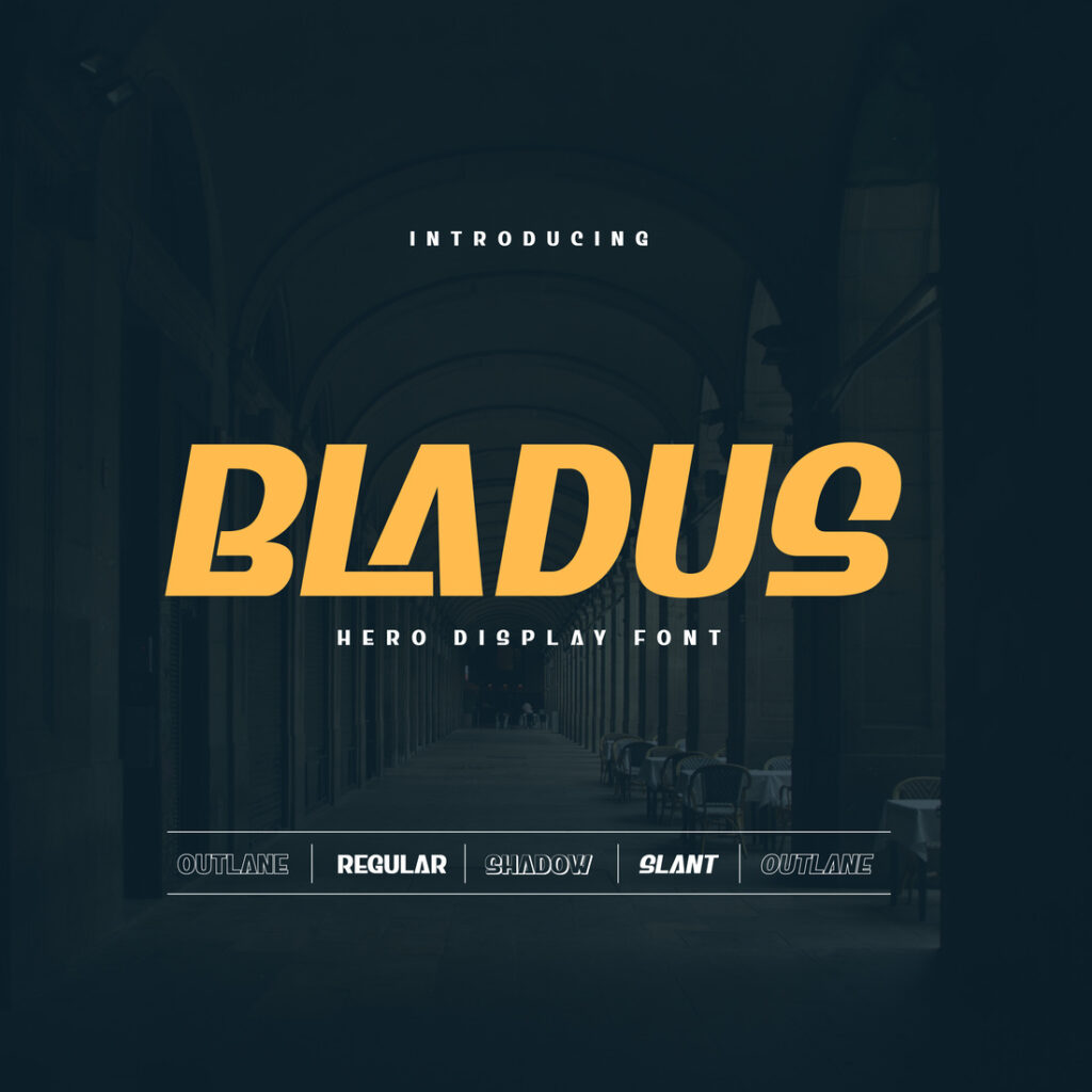 Bladus | Display Hero Font - MasterBundles