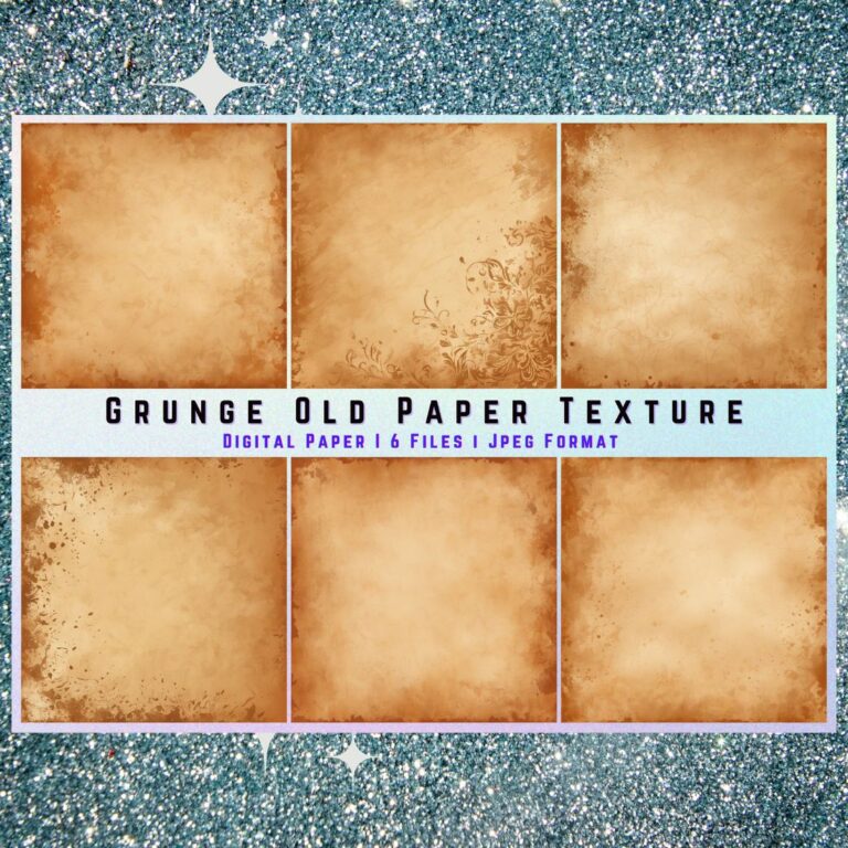 Old Grunge Paper Texture Digital Papers - MasterBundles