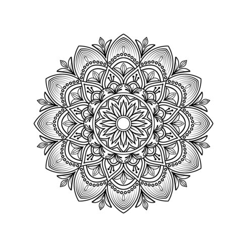 Bundle of 10 Relaxation and Meditation Mandala Coloring Book Pages ...