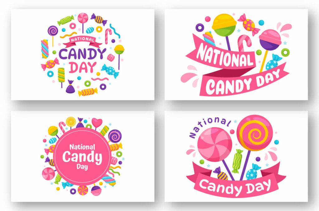 12 National Candy Day Illustration - MasterBundles
