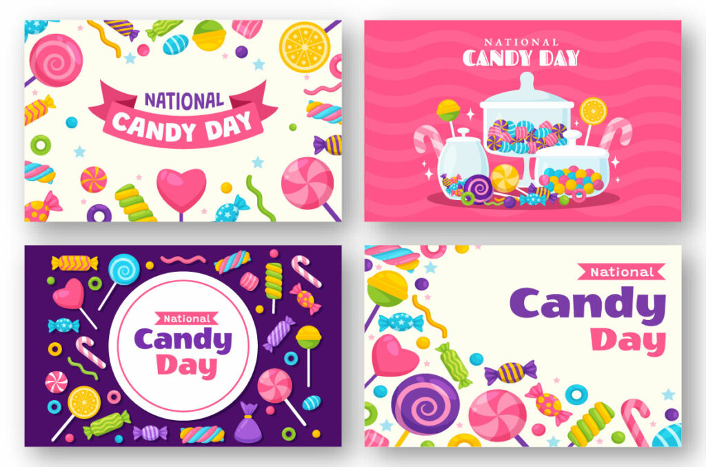12 National Candy Day Illustration - MasterBundles