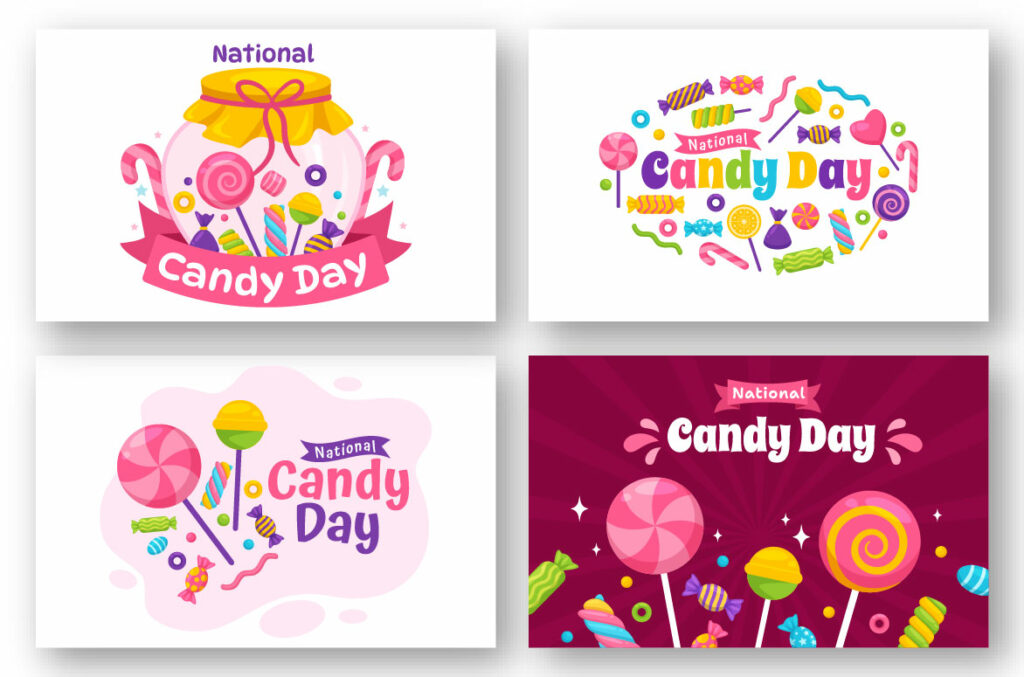 12 National Candy Day Illustration - MasterBundles