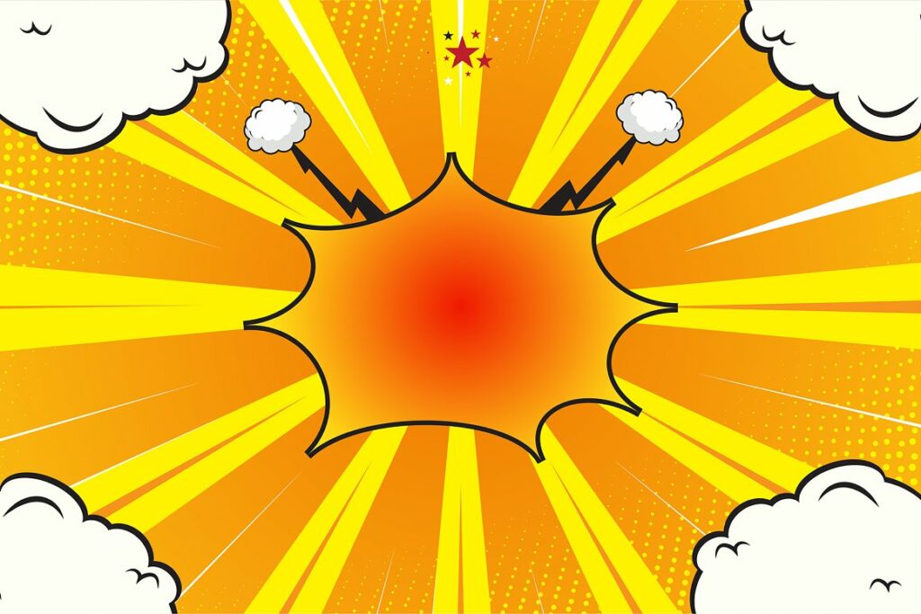 48 Vector Comic Background Bundle - MasterBundles
