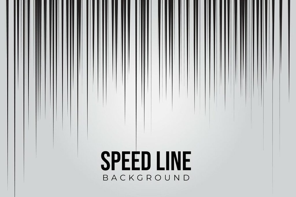 100 Comic Speed Line Vector Design - MasterBundles