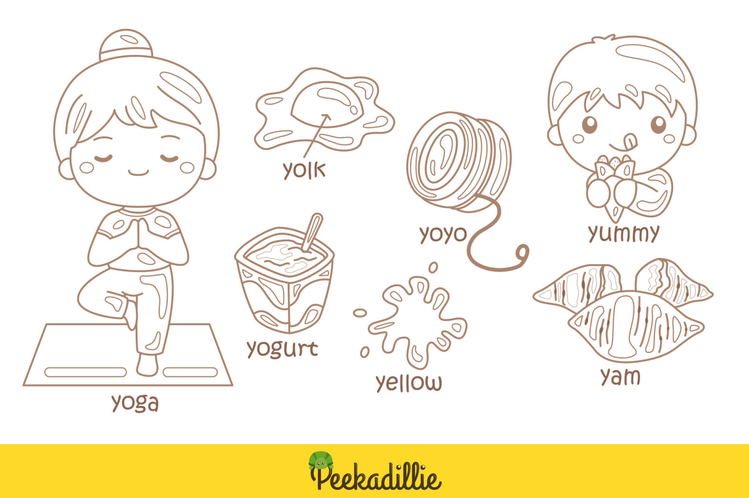 Alphabet Y For Vocabulary School Letter Reading Writing Font Study ...