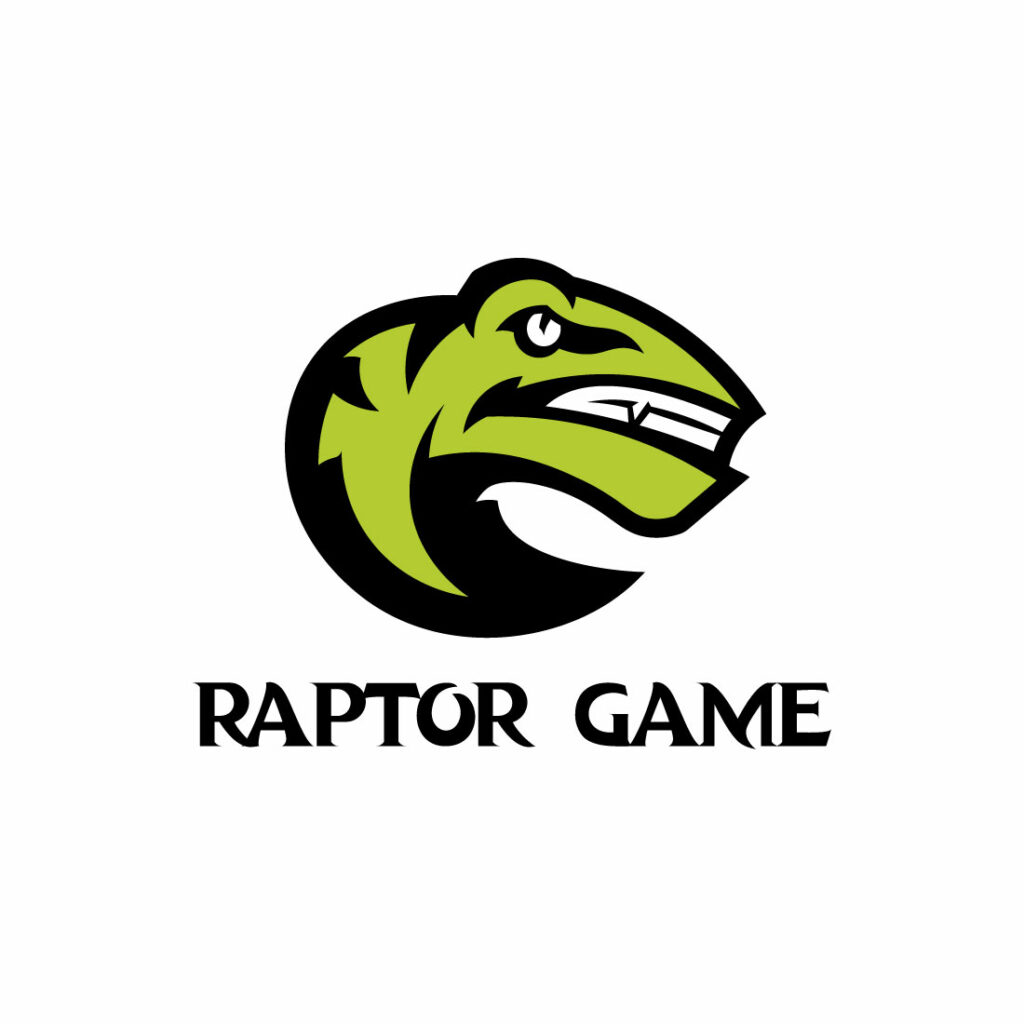 Raptor game Logo - MasterBundles