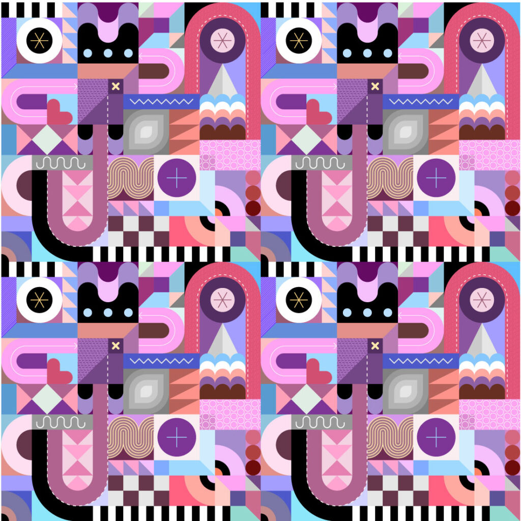 Seamless Geometric Pattern Designs - MasterBundles