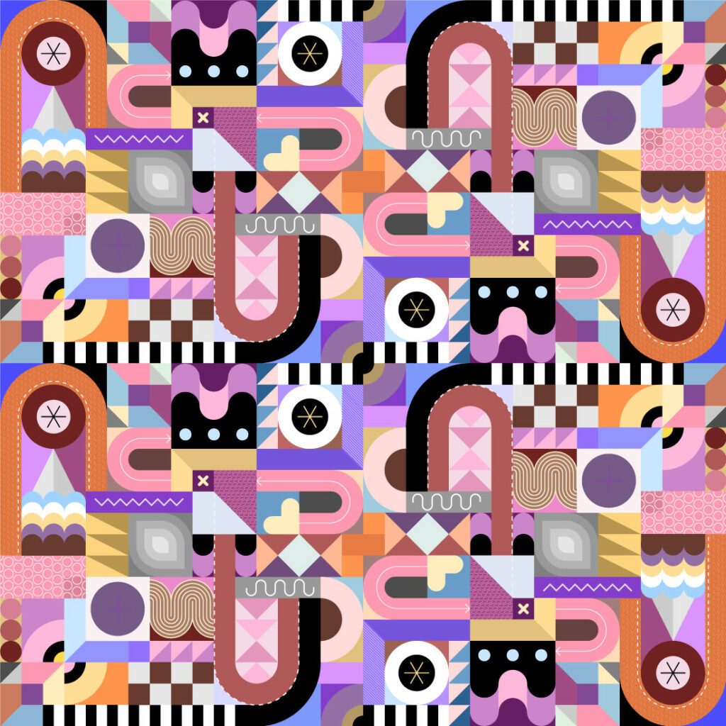 Seamless Geometric Pattern Designs - MasterBundles