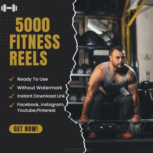 Gym Reel Bundle 5000+ Reel Bundle | fitness Reel Bundle 5000+ Reel ...