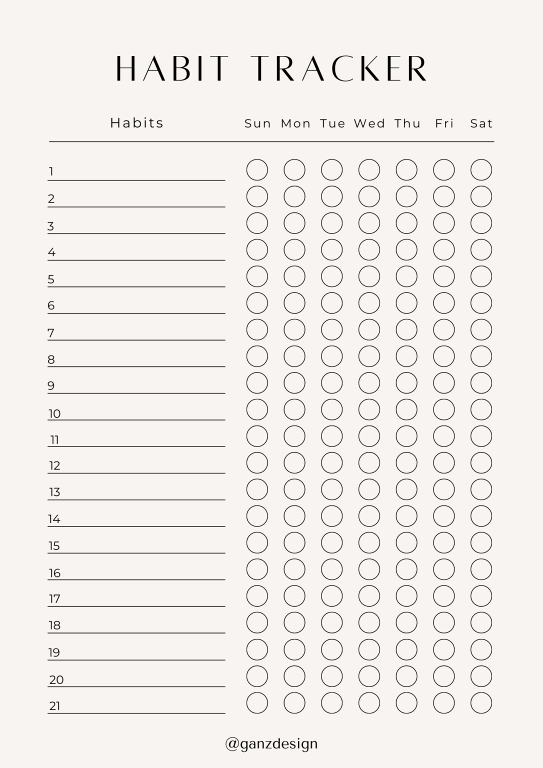 UNDATED PLANERS | CHECKLISTS | TRACKERS