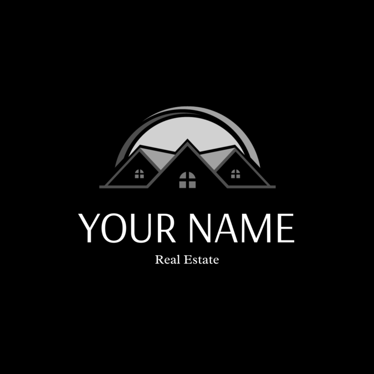 Cool Real Estate Logo Design Template - MasterBundles