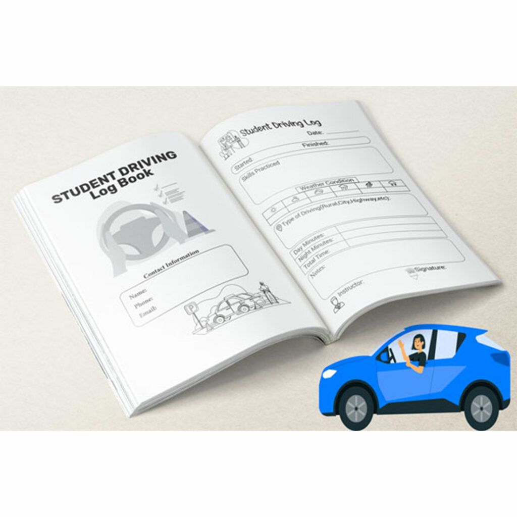 Student Driving Log Book