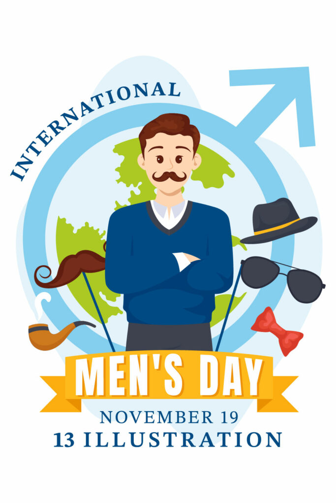 13 International Men's Day Illustration - MasterBundles