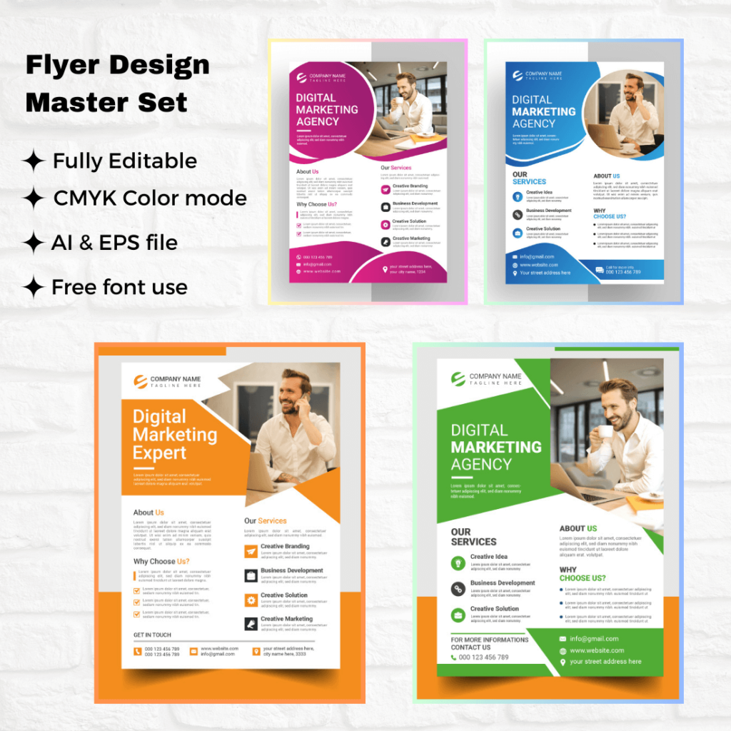 Premium Complete Flyer Collection - MasterBundles
