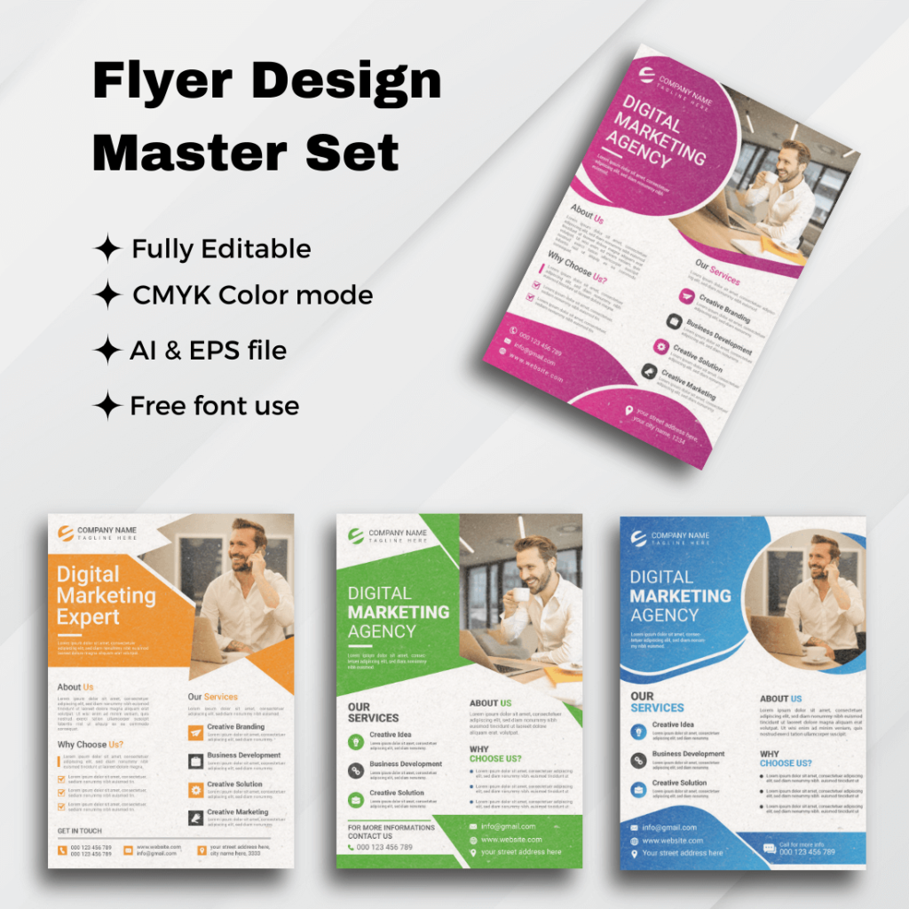 Premium Complete Flyer Collection - MasterBundles