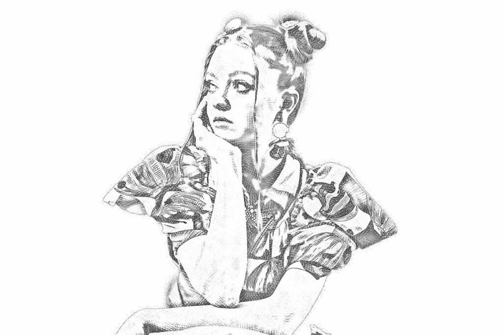 Pencil Drawing Actions - MasterBundles